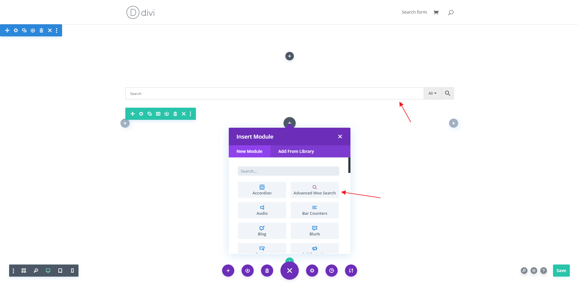 Divi Builder | Advanced Woo Search Divi Builder | Advanced Woo Search