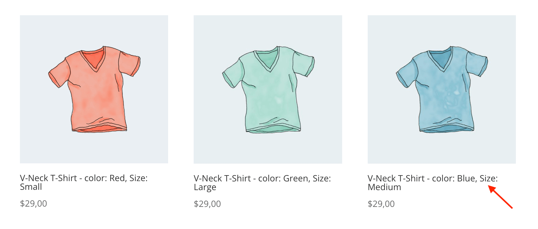 How to Search and Display WooCommerce Product Variations